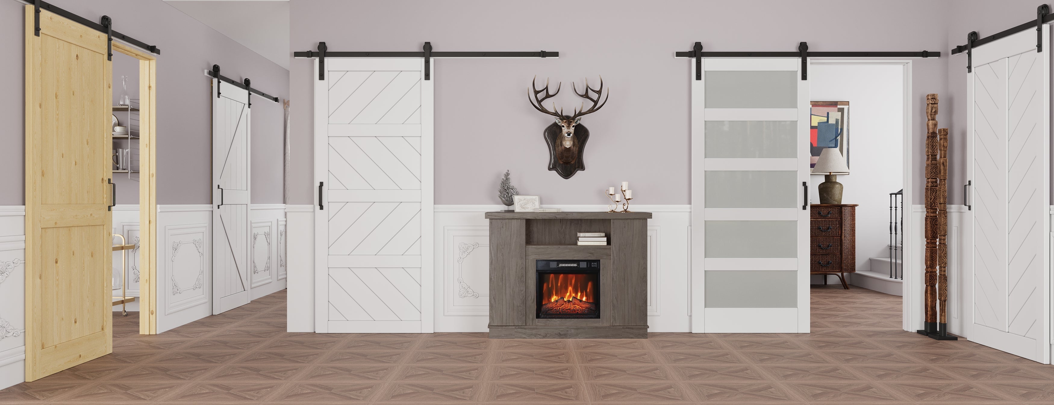 Sliding Barn Doors - Premium Quality and Unique Design From Jujubon